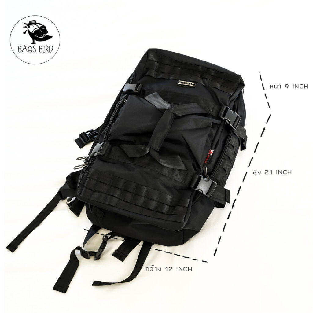 DXL2 กระเป๋าเป้เดินทาง - BAGSBIRD