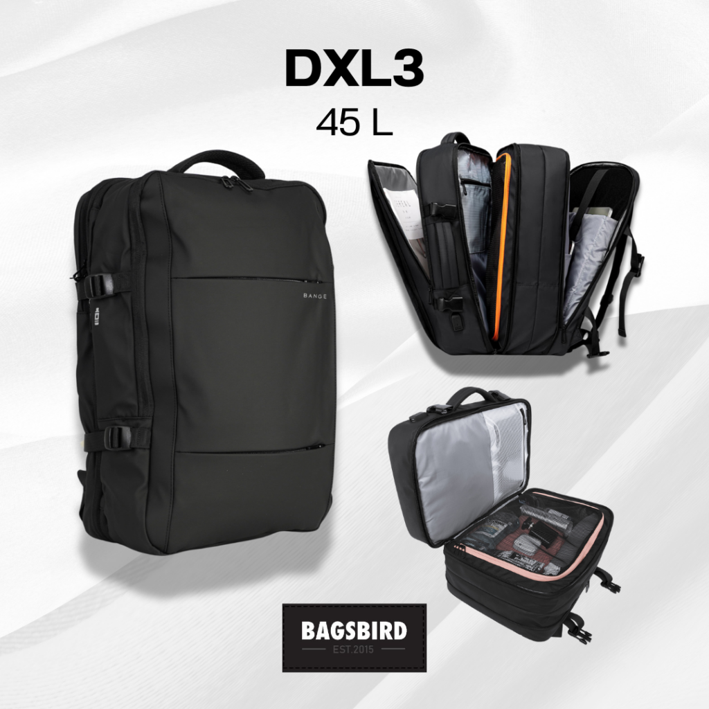 DXL3 กระเป๋าเป้เดินทาง Expandable Transit Backpack - BAGSBIRD